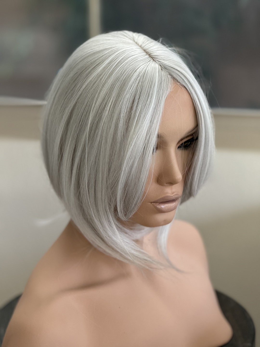 Tillstyle White Topper Silver Highlighted Hair Toppers for Women - Etsy