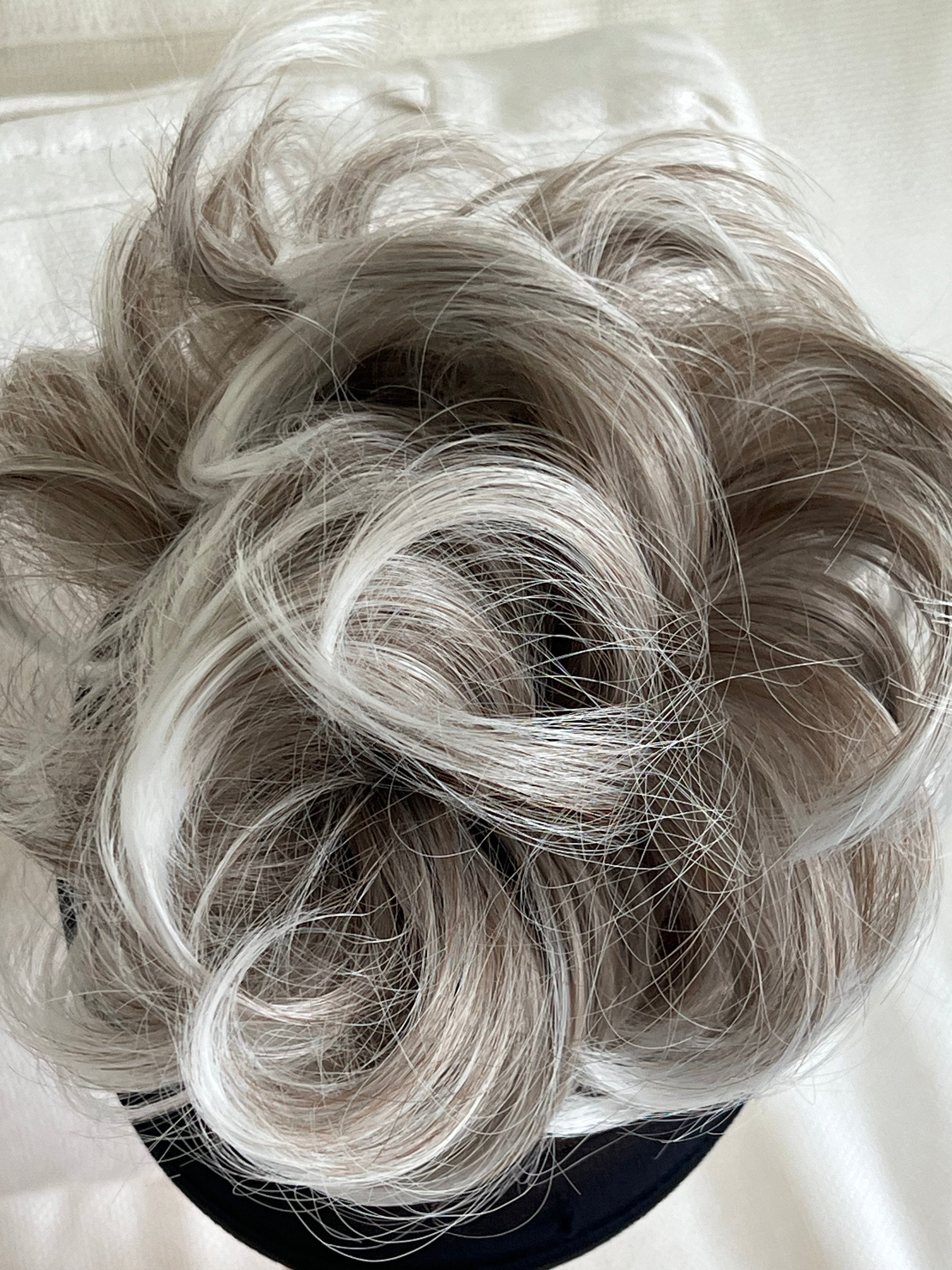 Tillstyle Elastic Messy Bun Hair Piece Curly Hair Bun Pieces Hair ...