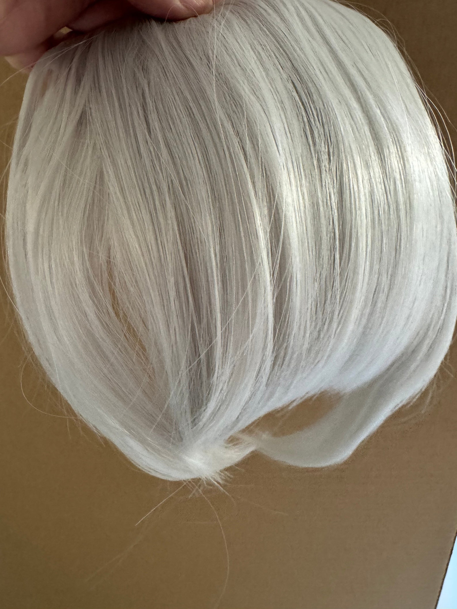 Tillstyle Silver Large Clip in Bangs Thick Bangs - Etsy