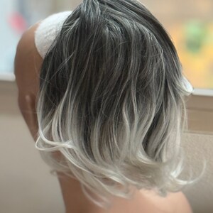 Tillstyle Dark Grey Clip in Ponytail Creamy Ends - Etsy Canada