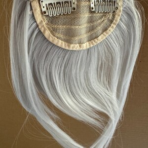 Tillstyle Silver Large Clip in Bangs Thick Bangs - Etsy