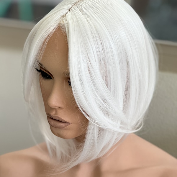 White Hair Toppers - Etsy