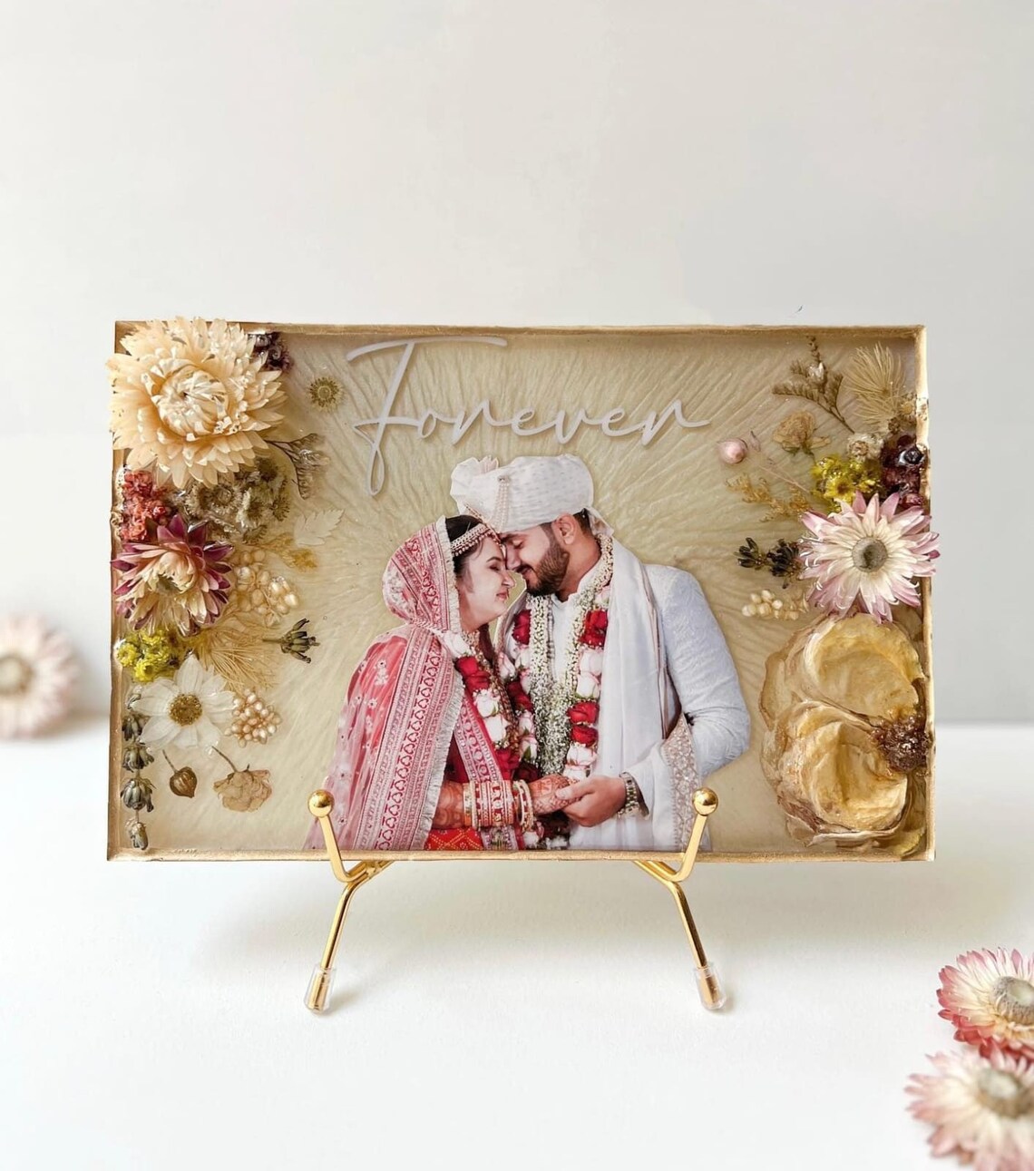 Forever Frame Flower Frame Birthday Gift Anniversary Gift Welcome ...