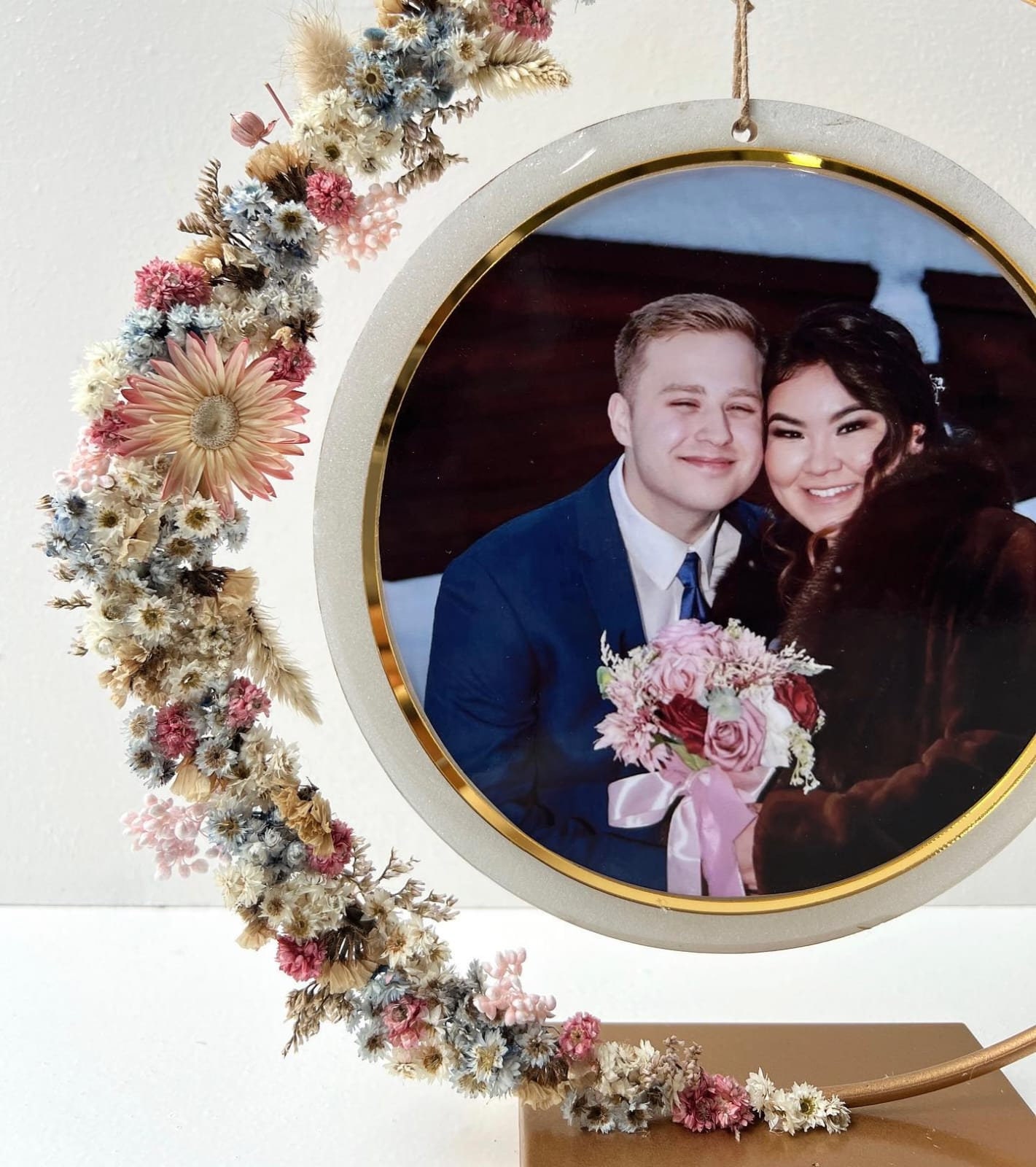 Beutiful Resin Art Frame Photo Frame Personalised Customizable Photo ...