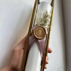 Handmade Glass Scroll Box for All Type Invitations Multipurpose Use ...