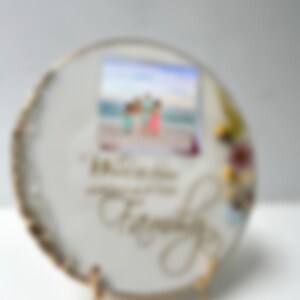 Beuty of Resin Family Resin Frame Resin Art Frame Handmade Dry Flower's ...