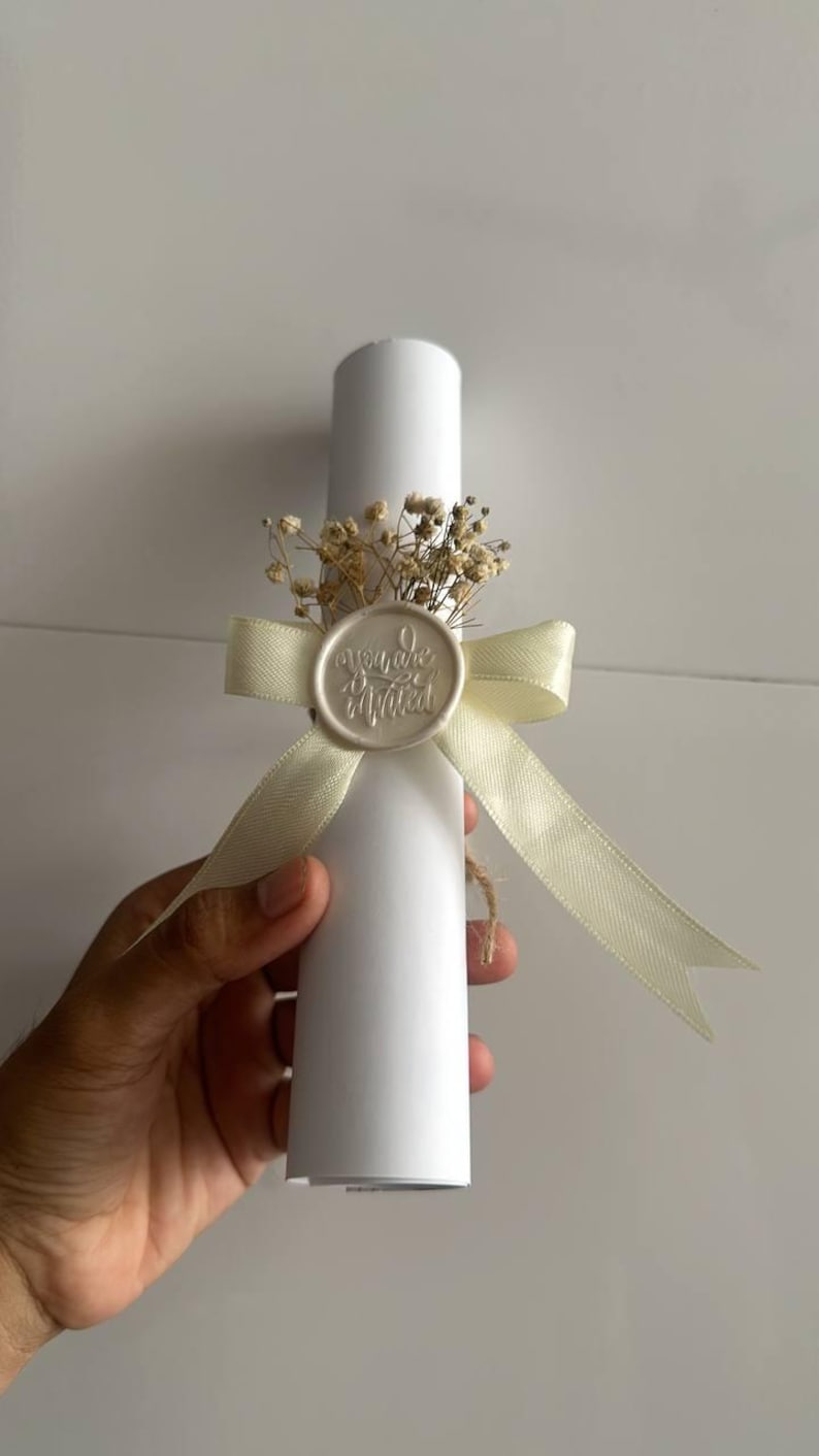 Vintage Glass Box for Invitations Letter Handmade Glass Scroll Box for ...