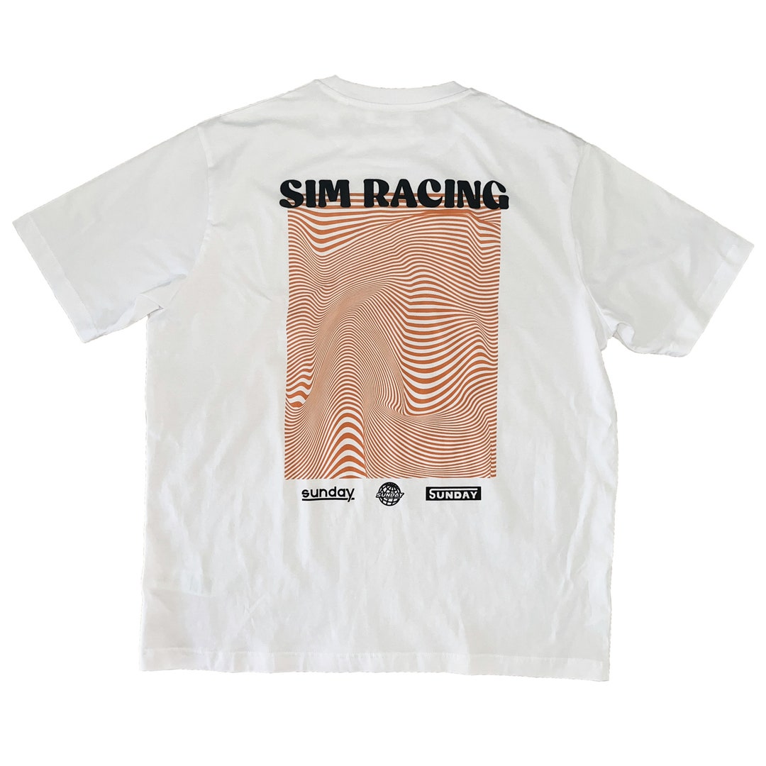 T Shirt SIM RACING En Coton Bio Unisex - Etsy