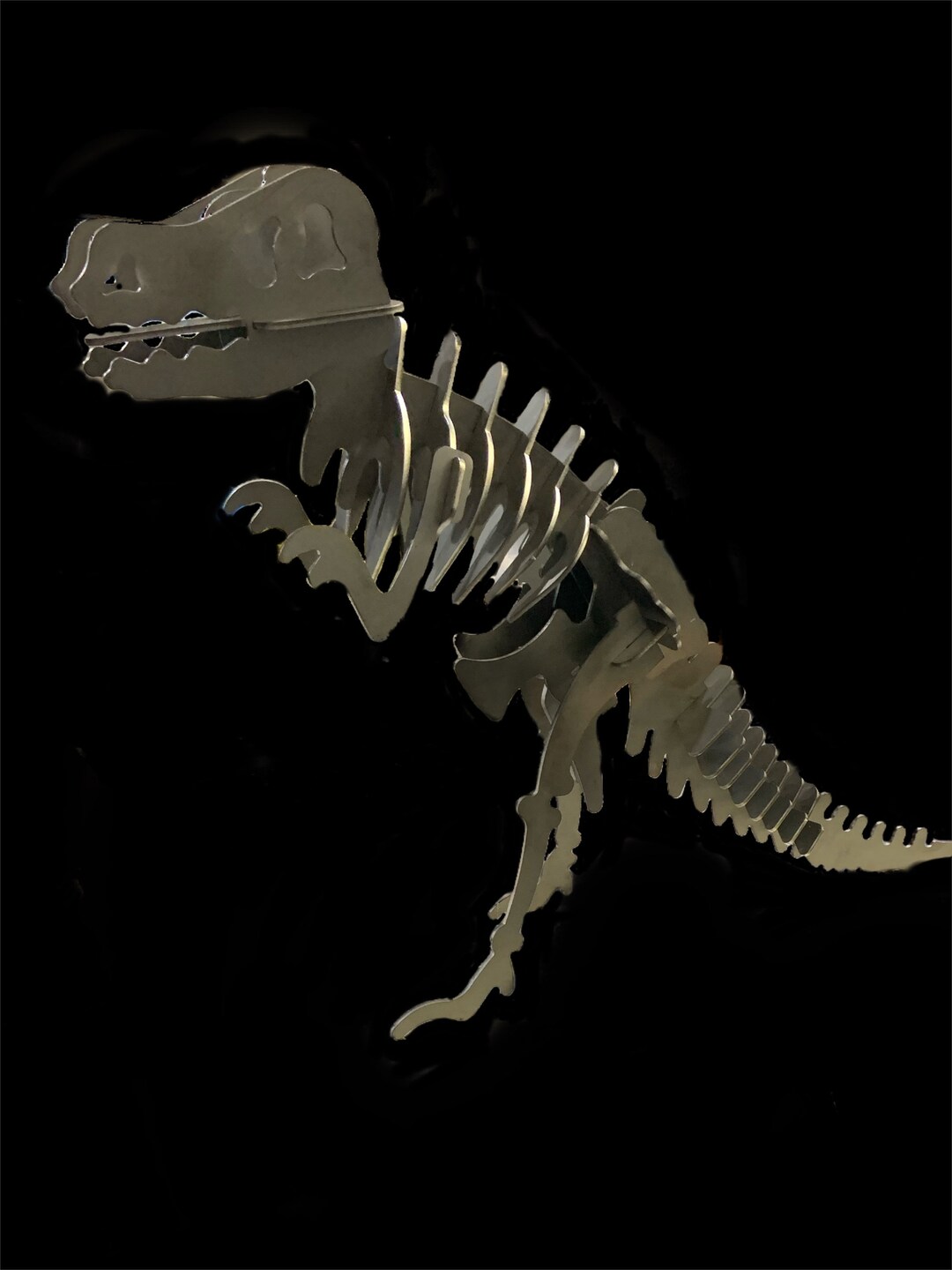 Metal T-rex Puzzle - Etsy