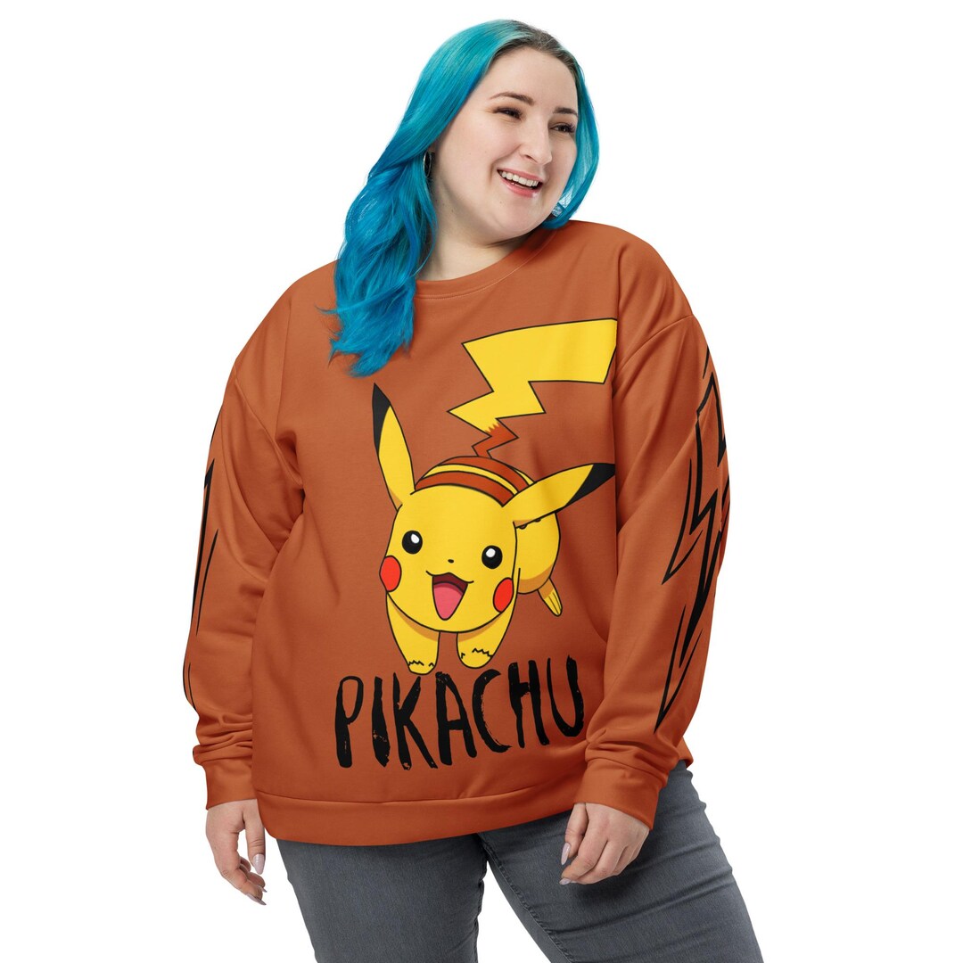 Pikachu Sweatshirt - Etsy