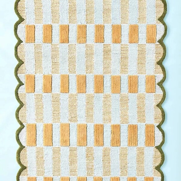 Floral Tufted Rug - Etsy