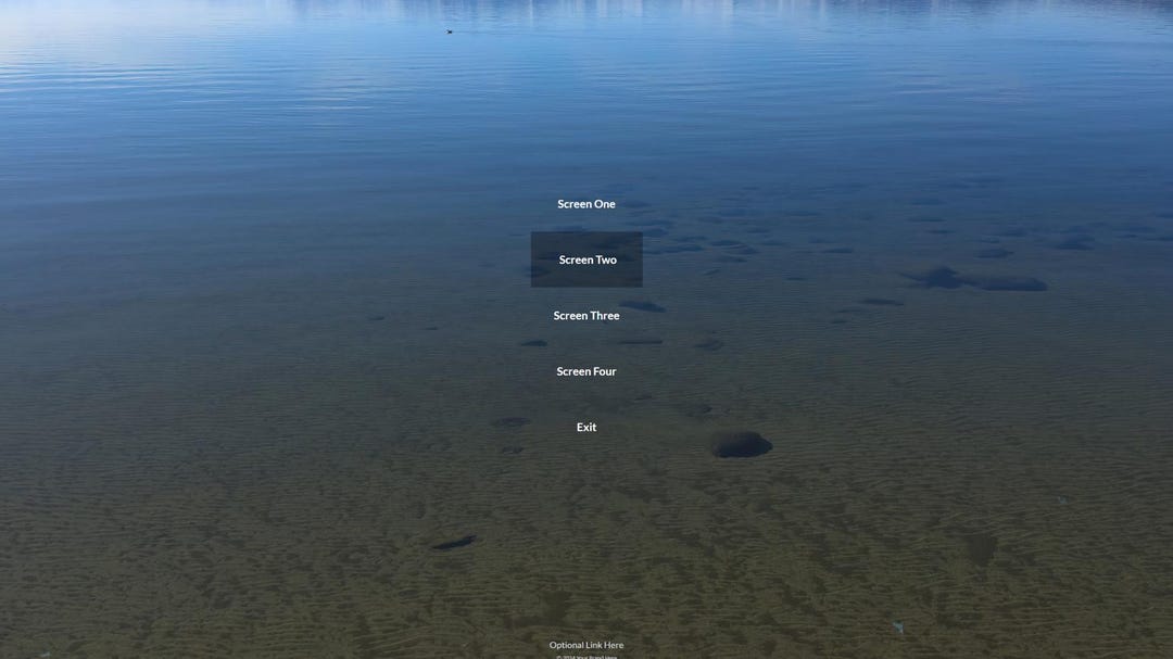POWERAPPS Template - Responsive Landing Page W Buttons - MOBILE ...