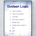 A Level Student Help Revision Poster - Boolean Logic Cheat Sheet ...