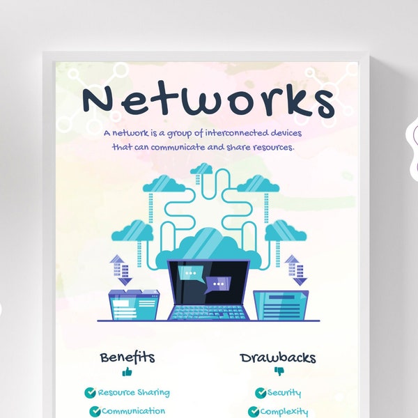 Computer Hardware Cheat Sheet Poster - Etsy