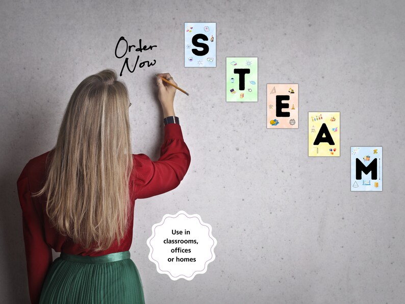 Classroom STEAM STEM Posters Computing Inspiring Posters Tech Classroom ...