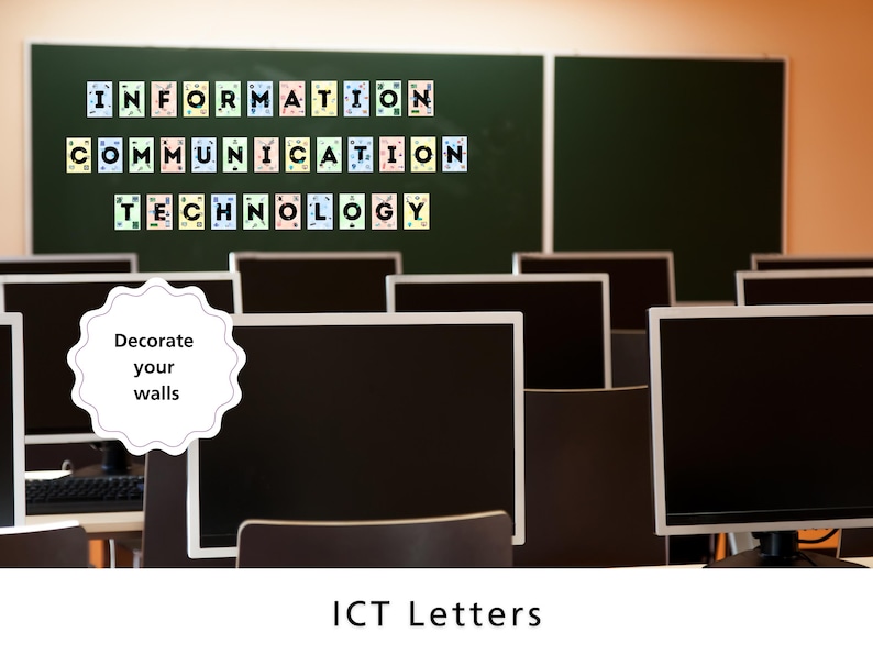 Classroom Display | ICT Letter Posters |inspiring Tech Posters for ...