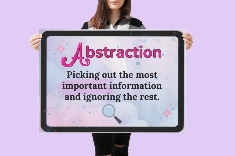 Computational Thinking Classroom Posters | Decor Computer Science Set ...