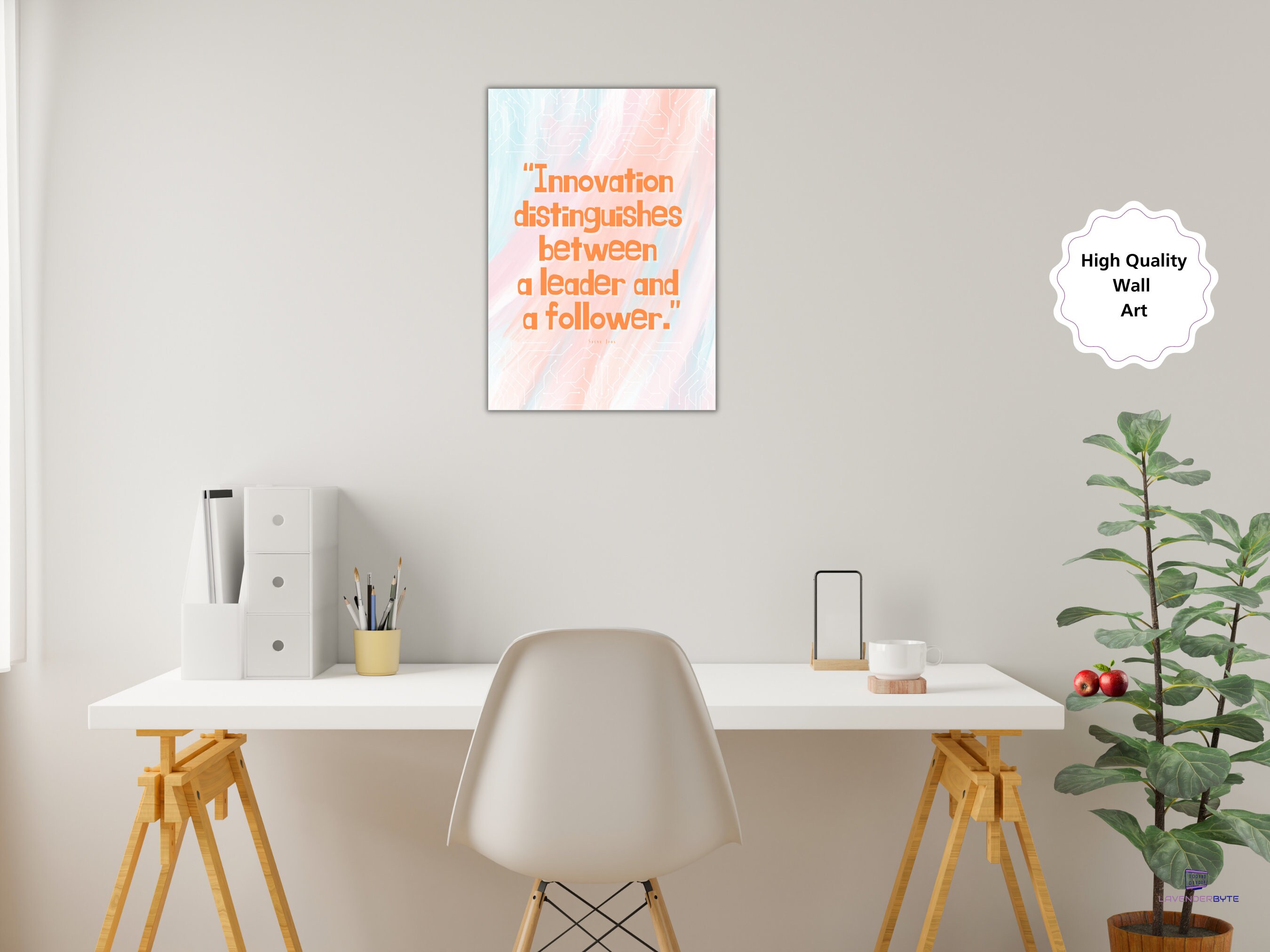 Steve Jobs Quotes Poster Set:apple MAC Prints Classroom Decor ...