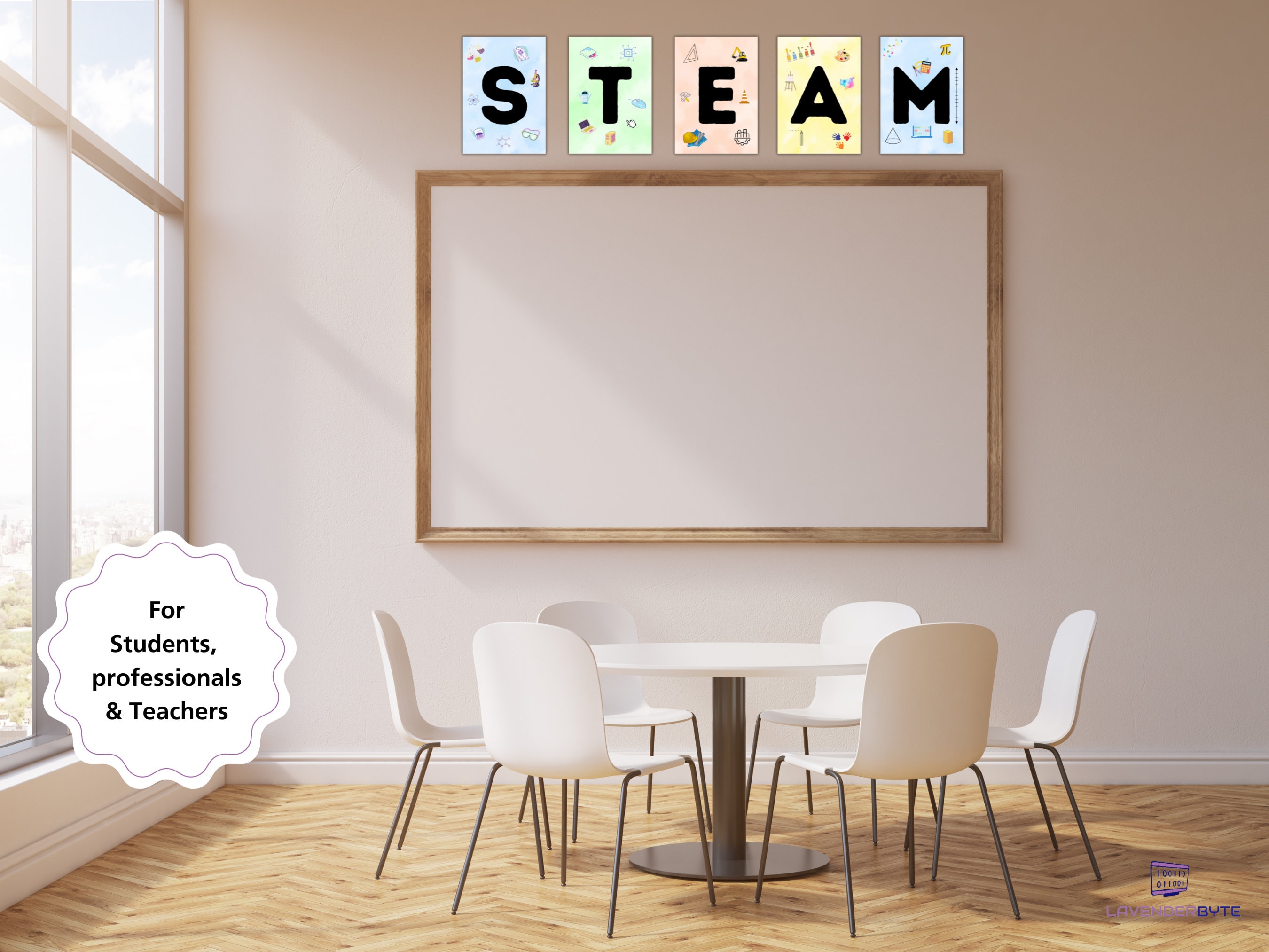 Classroom STEAM STEM Posters Computing Inspiring Posters Tech Classroom ...