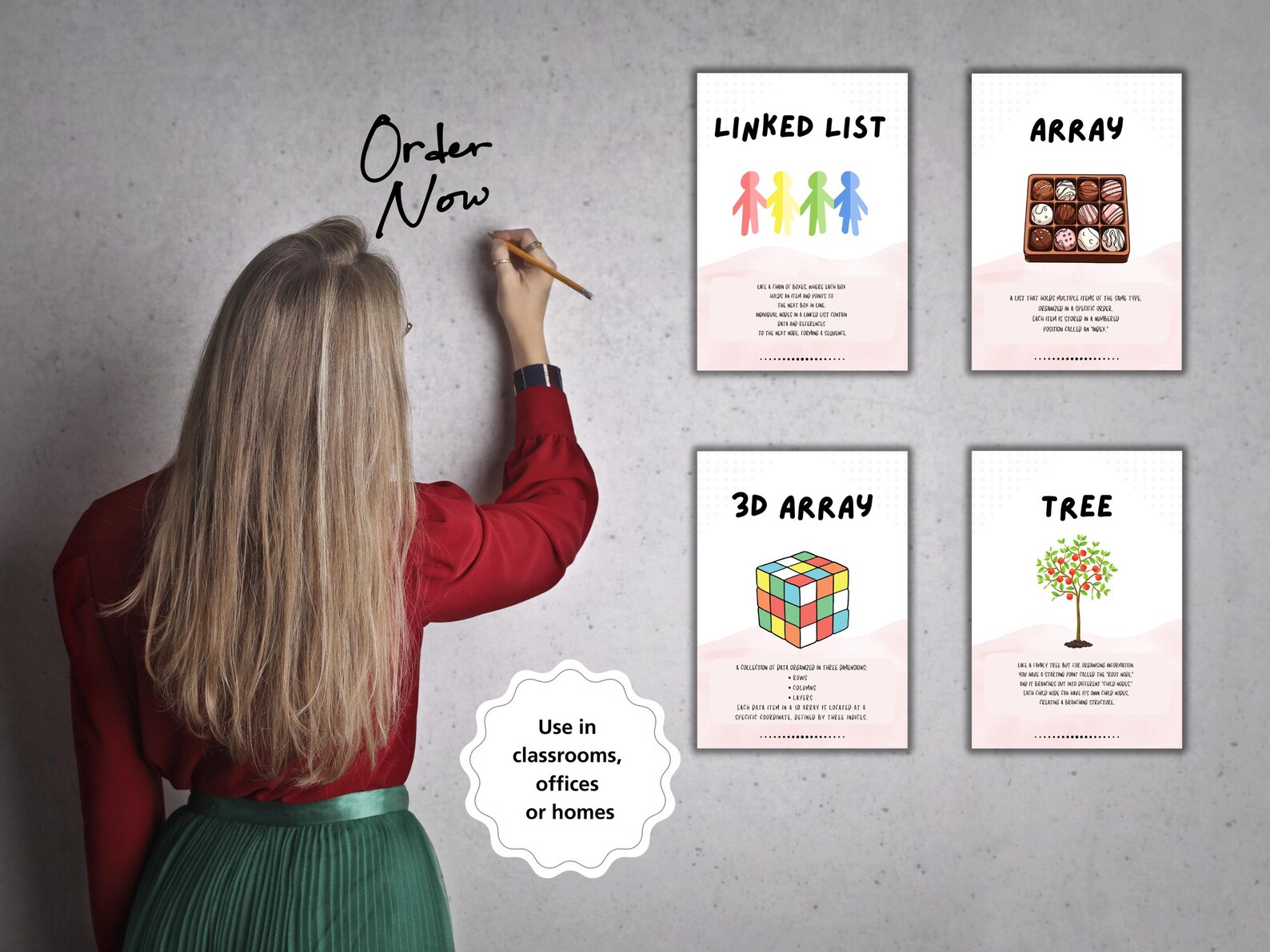 Tech Classroom Posters: Computer Science Help Cheat Sheet Bundle for ...