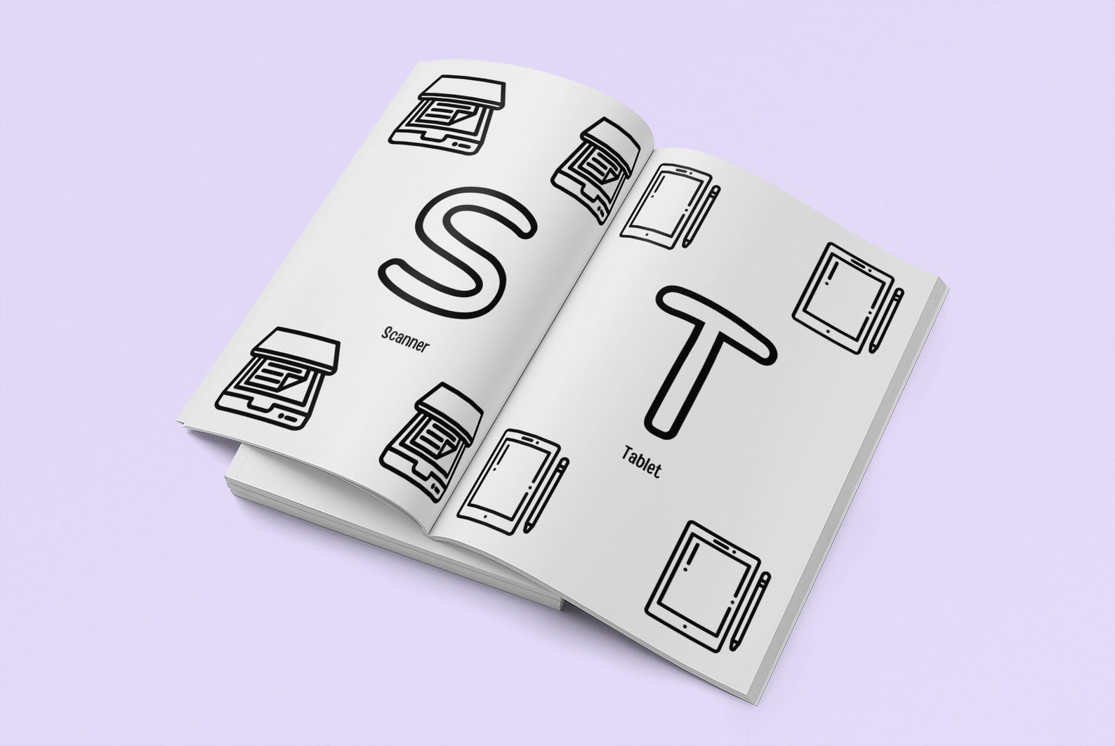 Colouring Book Printable Pages for Students & Children | Computing ...