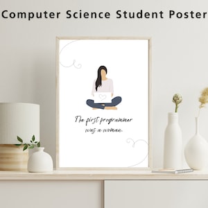 Girls Who Code Wall Art | Computer Science | Programming Poster ...