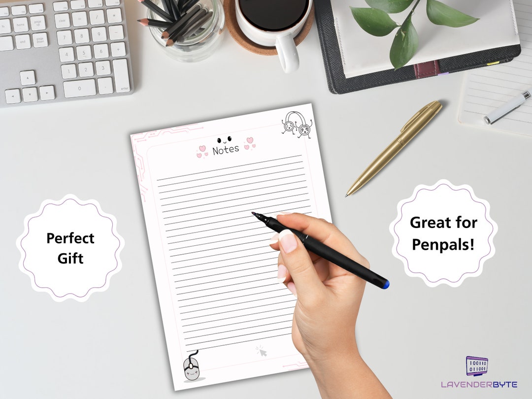 Kawaii Letter Paper | Back to School Student Stationery | Penpals for ...