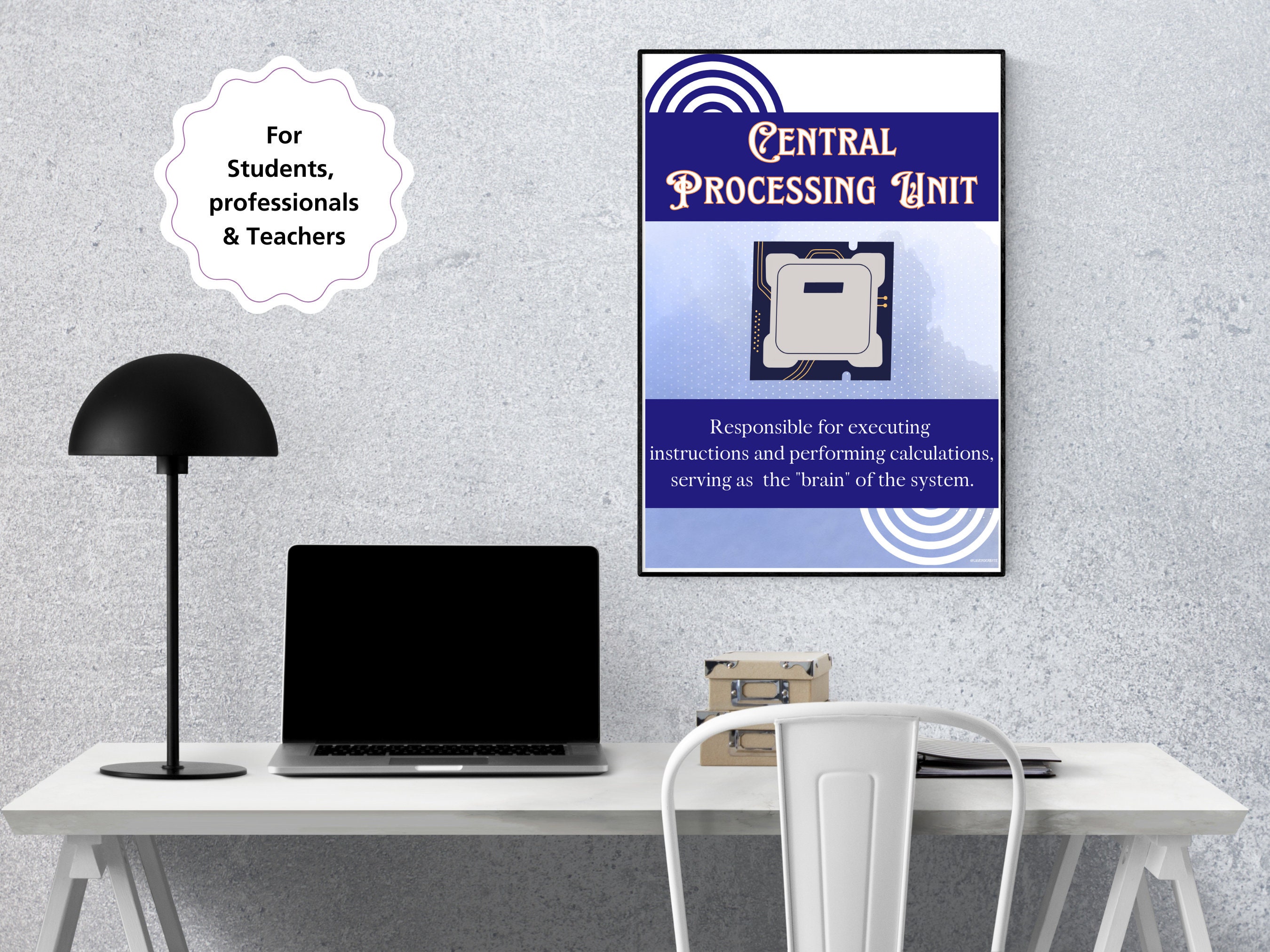 Computer Hardware Posters Set of 8 - Computing Tech Classroom Posters ...