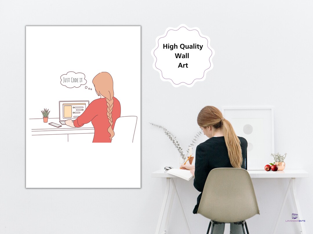 STEM Girls Who Code Computer Science Student Programmer Coder Girl ...