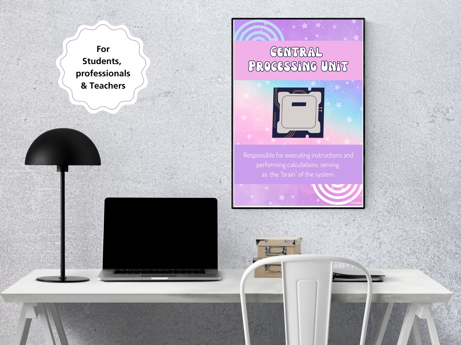 Computer Hardware Posters Set of 8 Pink Computing Retro Pink - Etsy