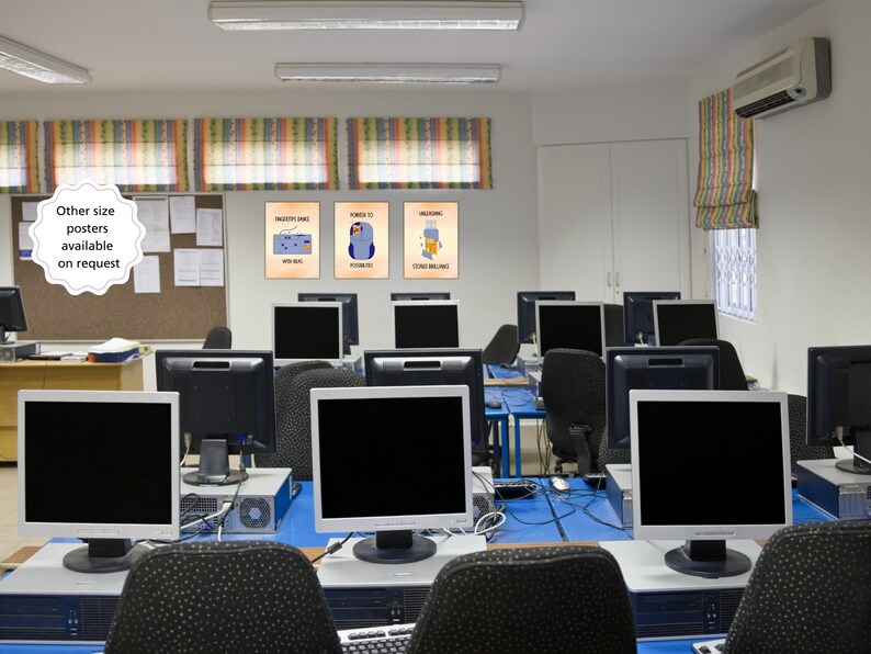 Computer Hardware Posters - Inspiring Tech Classroom Display Set of 12 ...