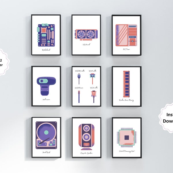 Computer Lab Decor - Etsy