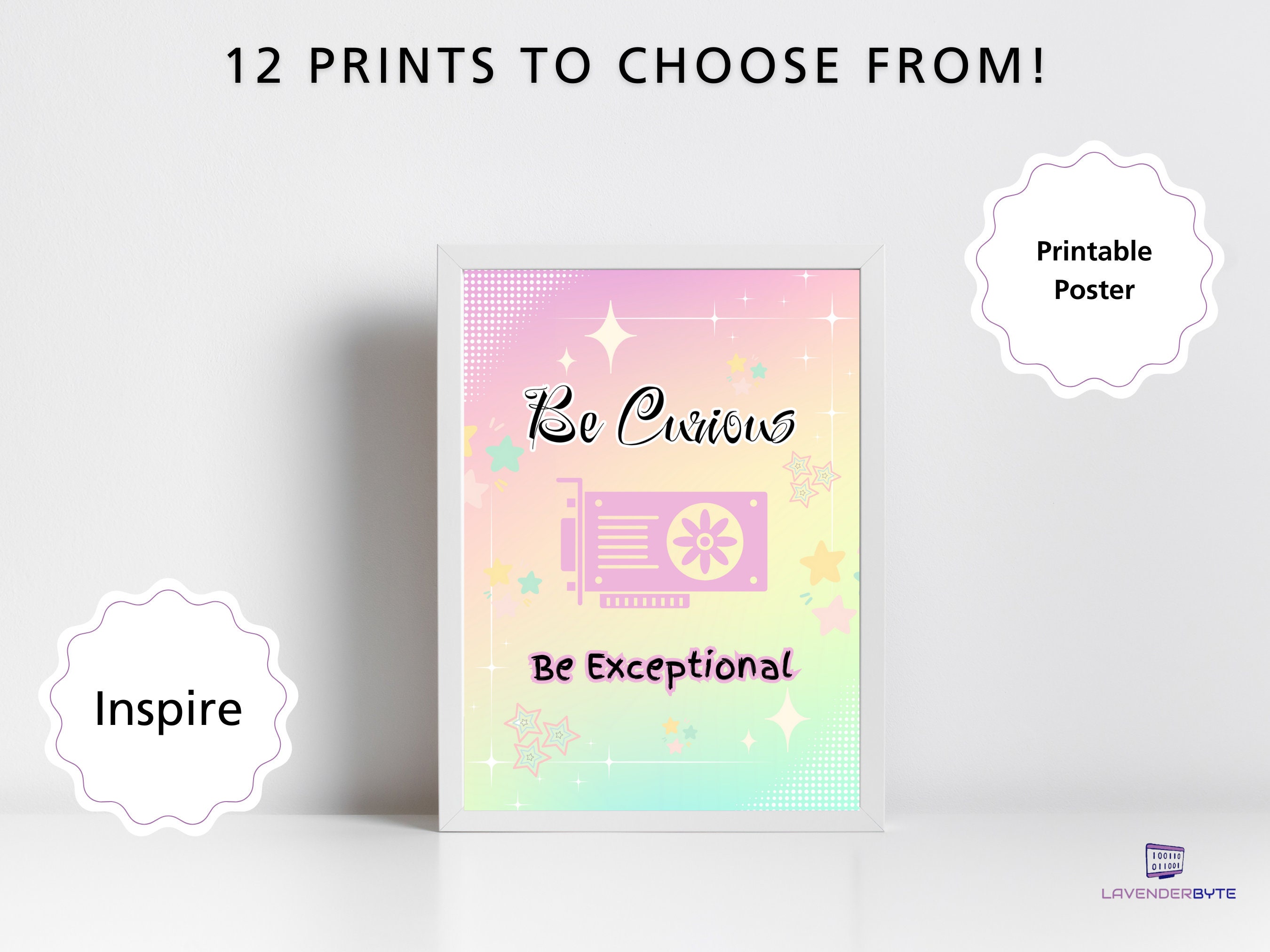 Classroom Tech Posters - Computing Inspiring Colourful Posters for ...