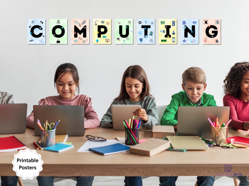 Classroom Display | Computing Letter Posters |inspiring Tech Posters ...