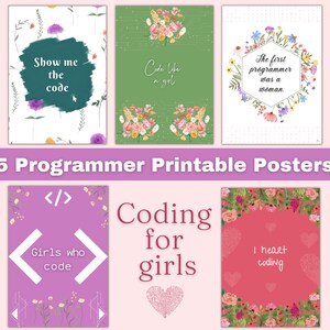 Printable Wall Art Programming Poster Computer Science & Computing ...