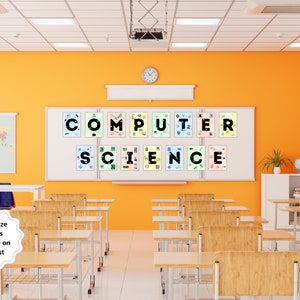 Computer Science Classroom Posters | STEM Bulletin Board | Digital ...