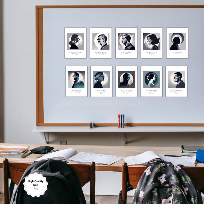 Famous Computer Scientists Poster Set | STEM Classroom Posters ...