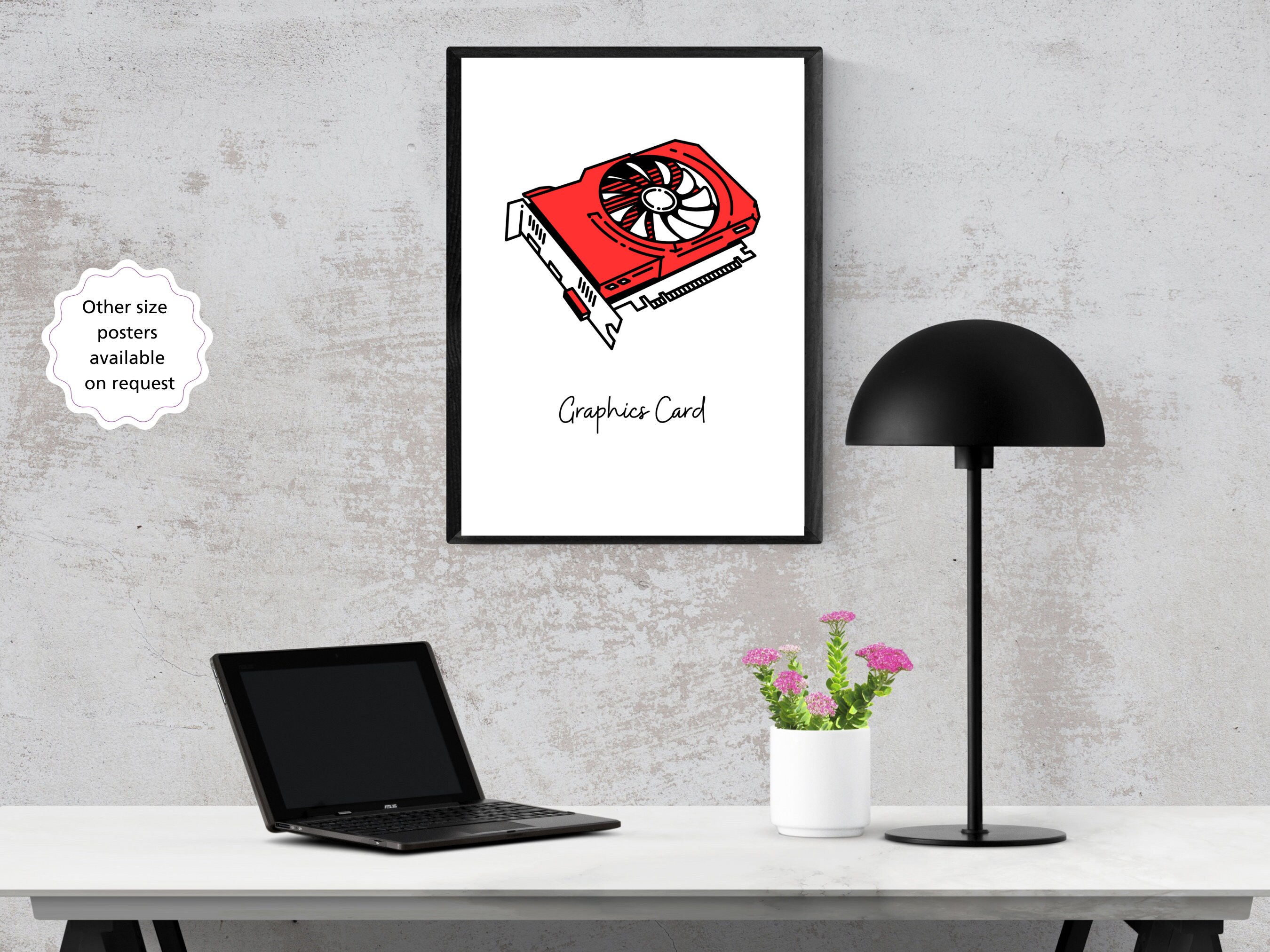 Tech Art Decor Computer Parts Prints - Tech Classroom Posters Set of 15 ...