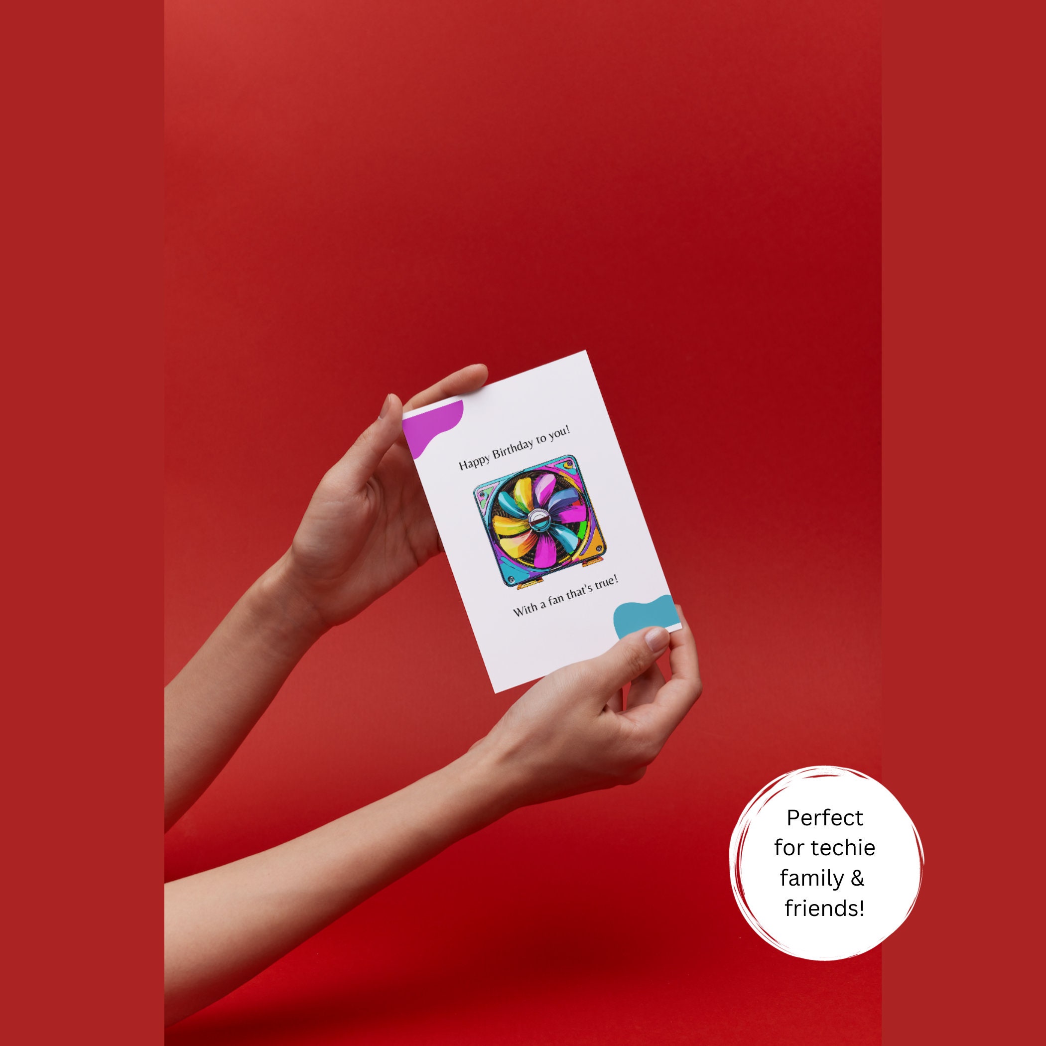 Computer Fan Birthday Card | Printable Geeky Birthday Card ...