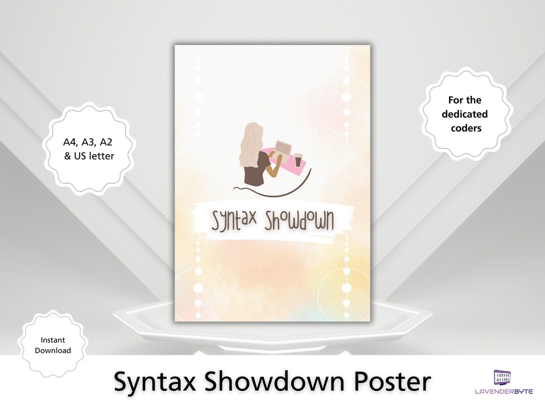 Code Office Art Girls Wall Computer Science Student Programmers Woman ...