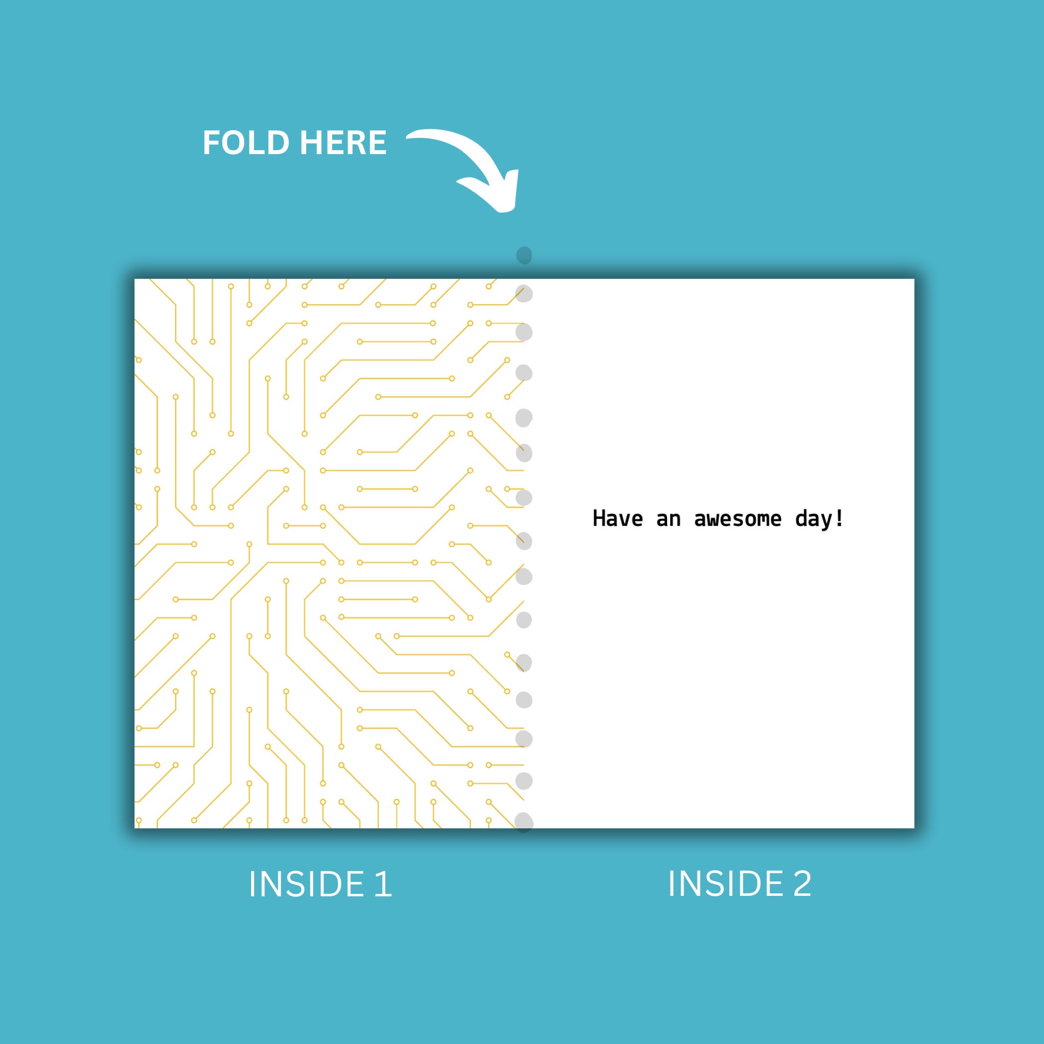 Printable CPU Birthday Card - Happy Birthday Cards for Download, Geeky ...