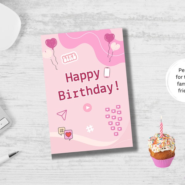 Happy Birthday Computer Geek Card - Etsy