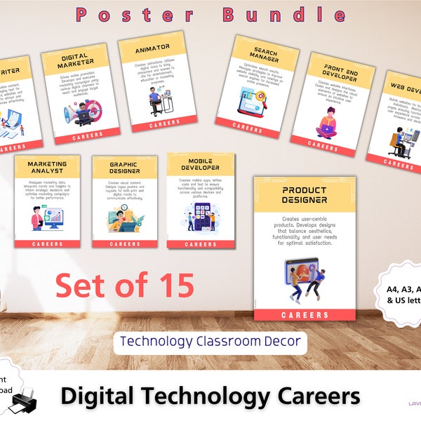 Computer Lab Decor - Etsy