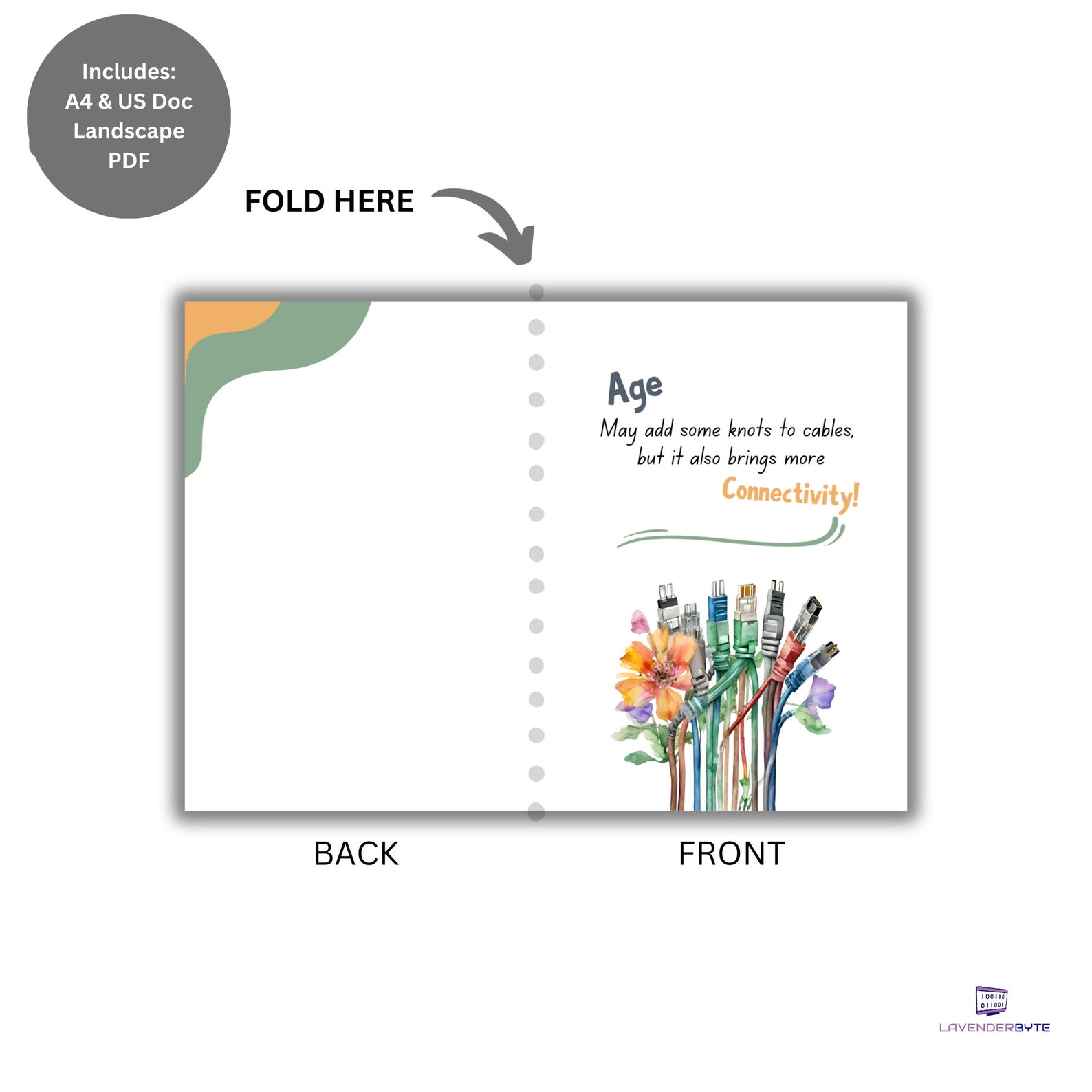 Cables Birthday Card | Printable Happy Birthday Download | Geeky ...