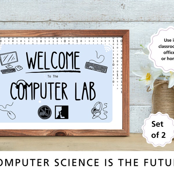 Stem Lab Sign - Etsy