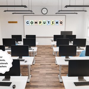 Classroom Display | Computing Letter Posters |inspiring Tech Posters ...