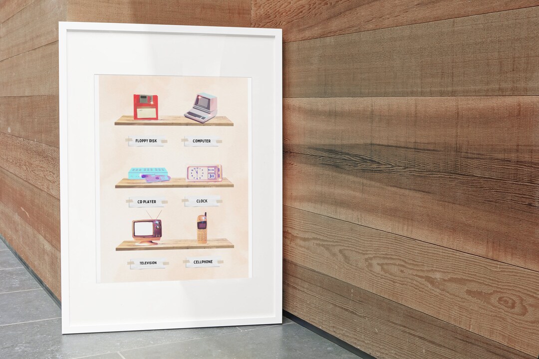 Classic Retro Gaming Print - Computer Posters Set of 3, GCSE STEM ...