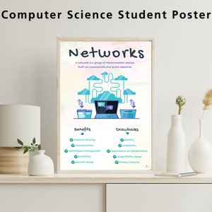 Networks Cheat Sheet Print Computer Network Reference Printable ...