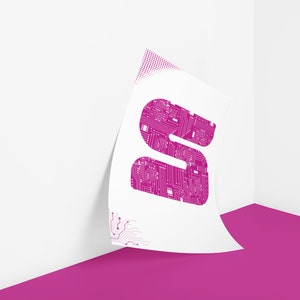 Classroom STEM Pink Circuit Posters - Computing Inspiring Tech Display ...