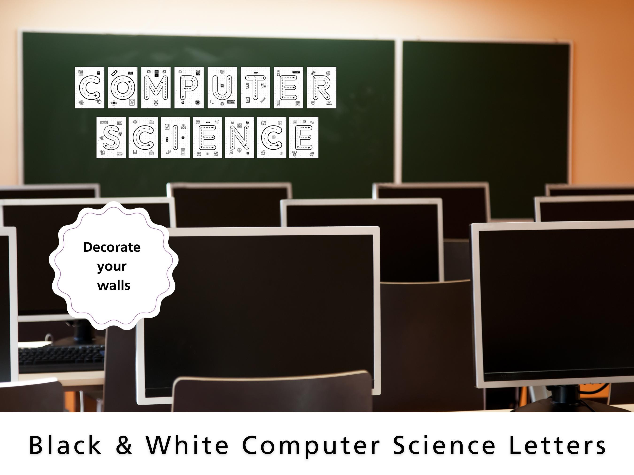 Classroom Computer Science Letter Posters Computing Inspiring Posters ...